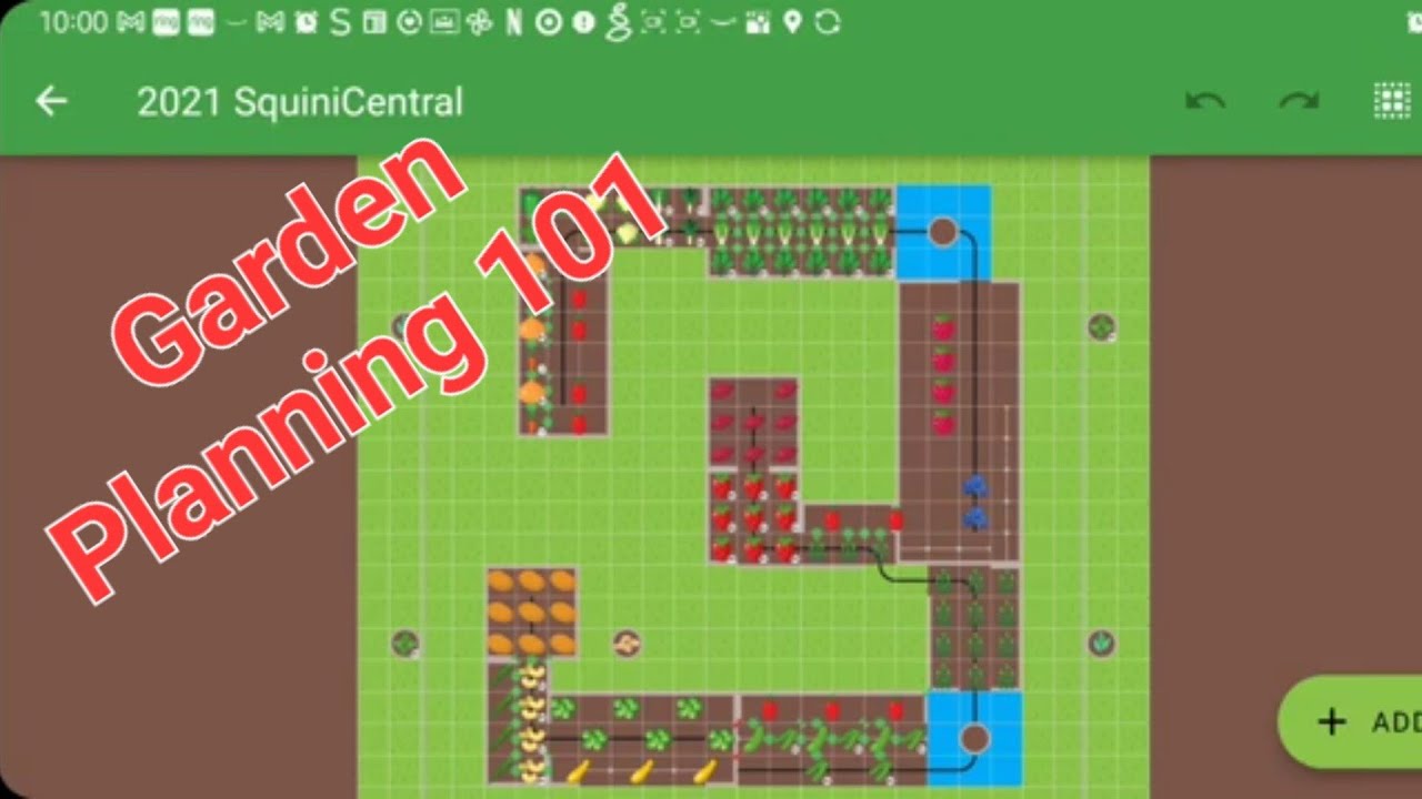 How I plan my gardens. (Planter app. 101) - YouTube