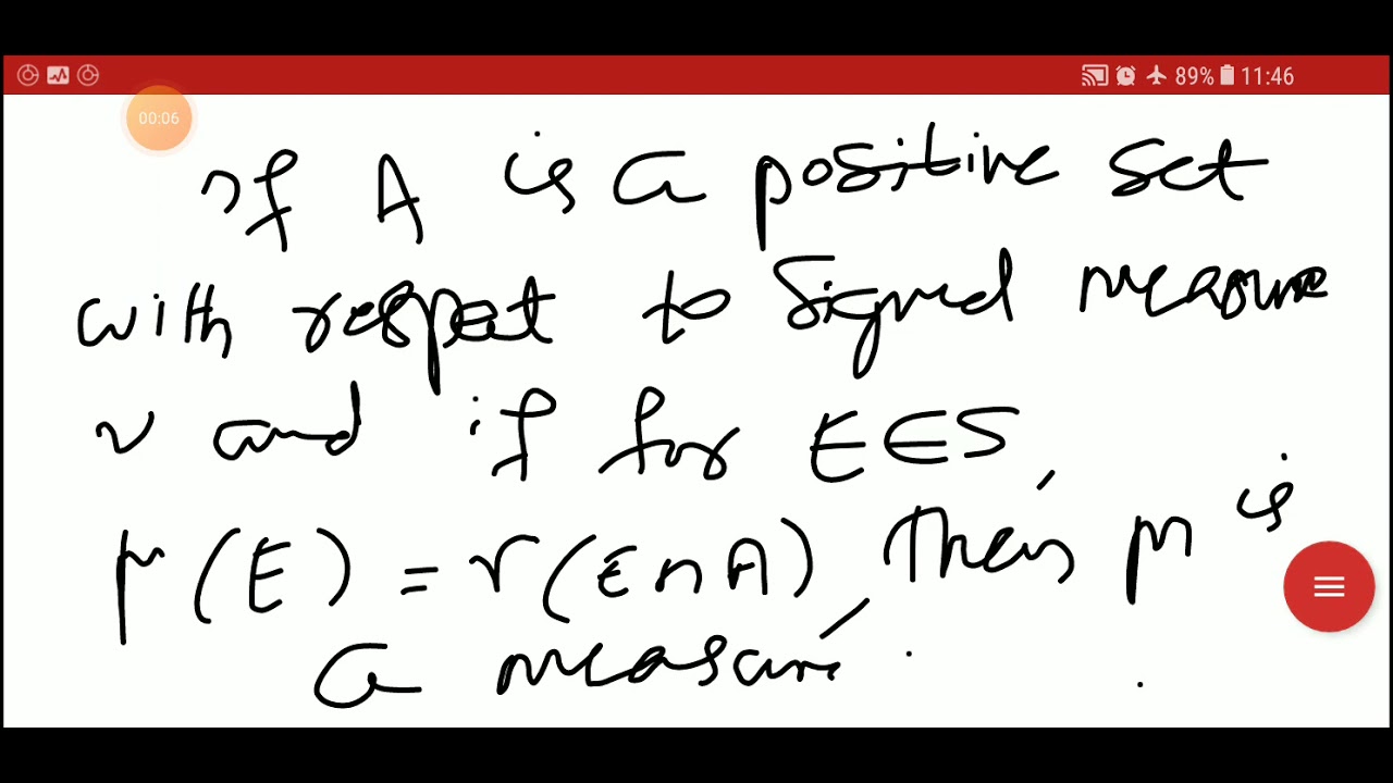 example 2 in signed measure - YouTube