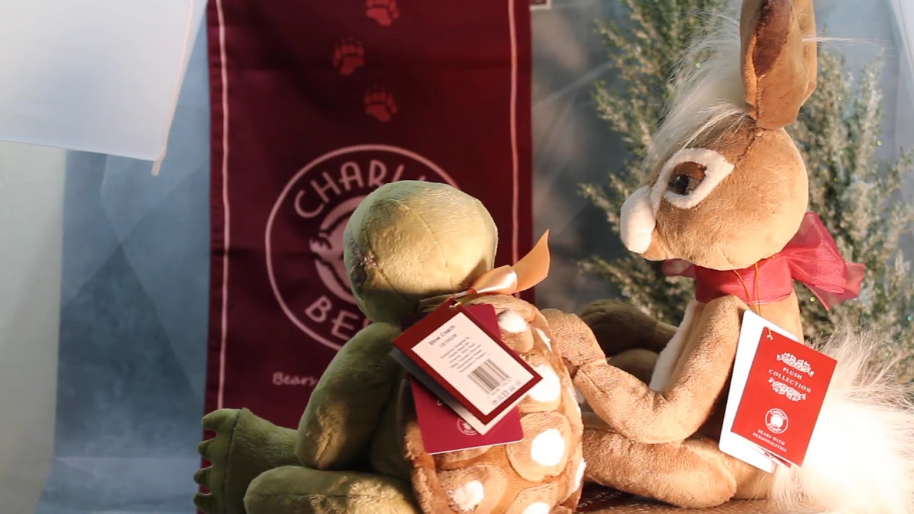 Speedy Hare and Slow Coach Tortoise Charlie Bears - YouTube