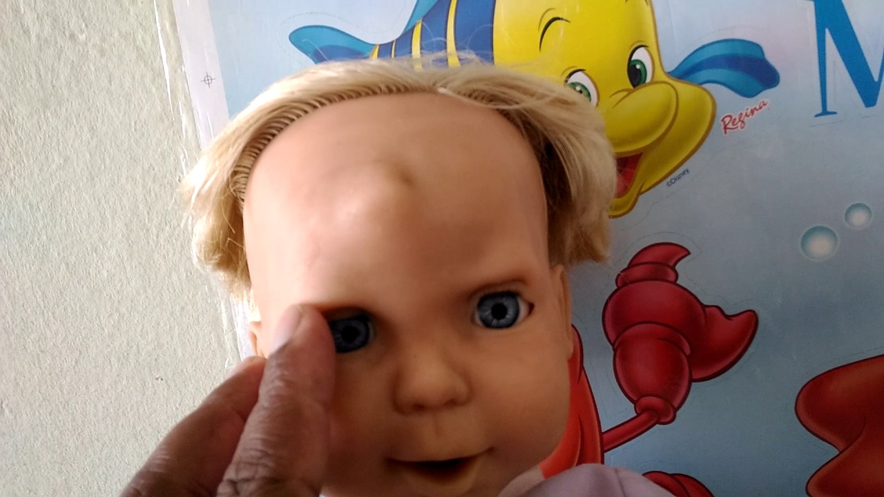 Boneca Miracle Baby Usada para restauração - YouTube