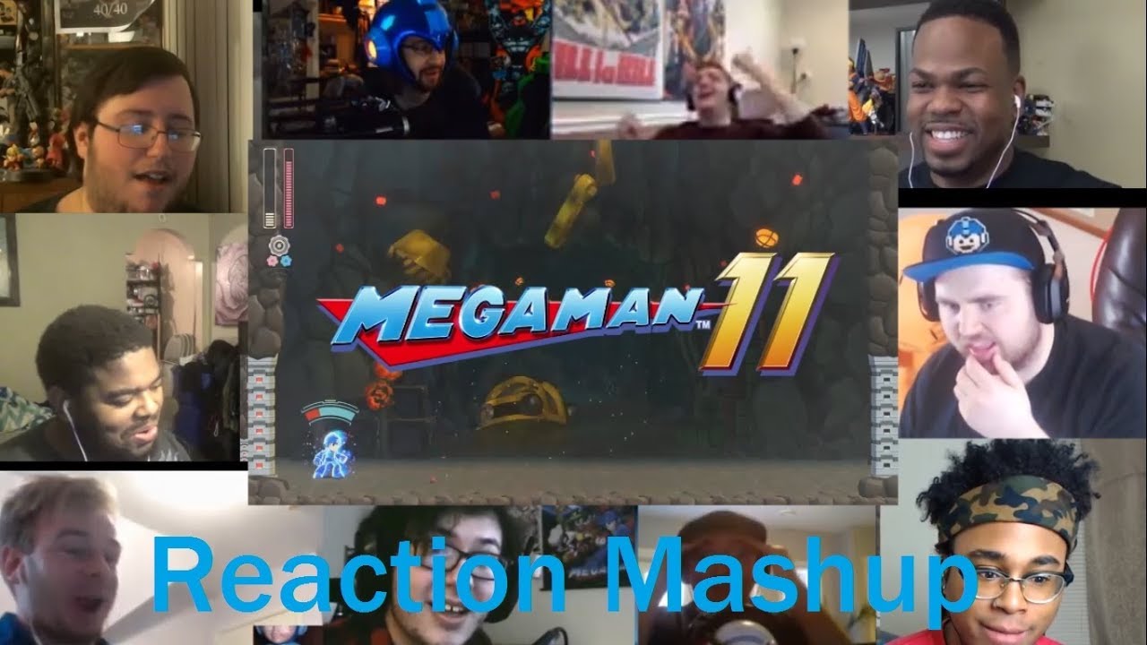 Mega Man 11 Announcement Trailer REACTION MASHUP - YouTube