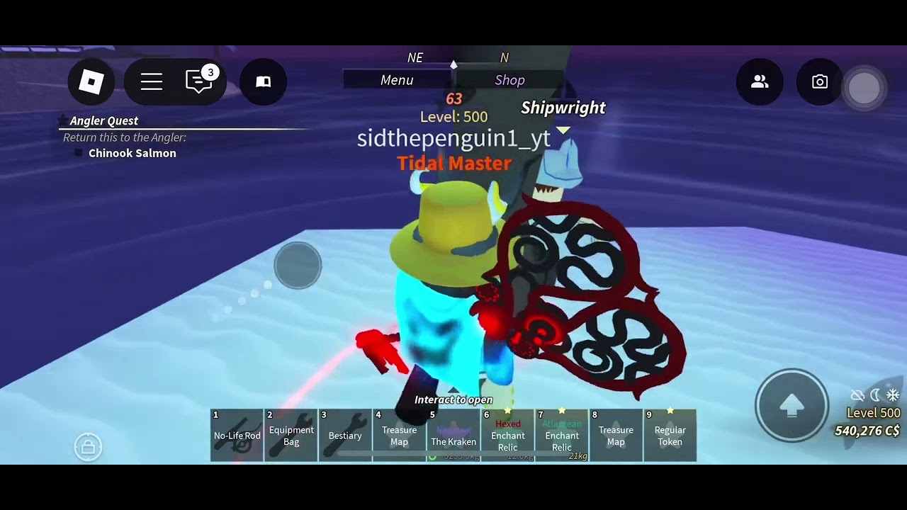 Unlocking the no-life rod in fisch - YouTube