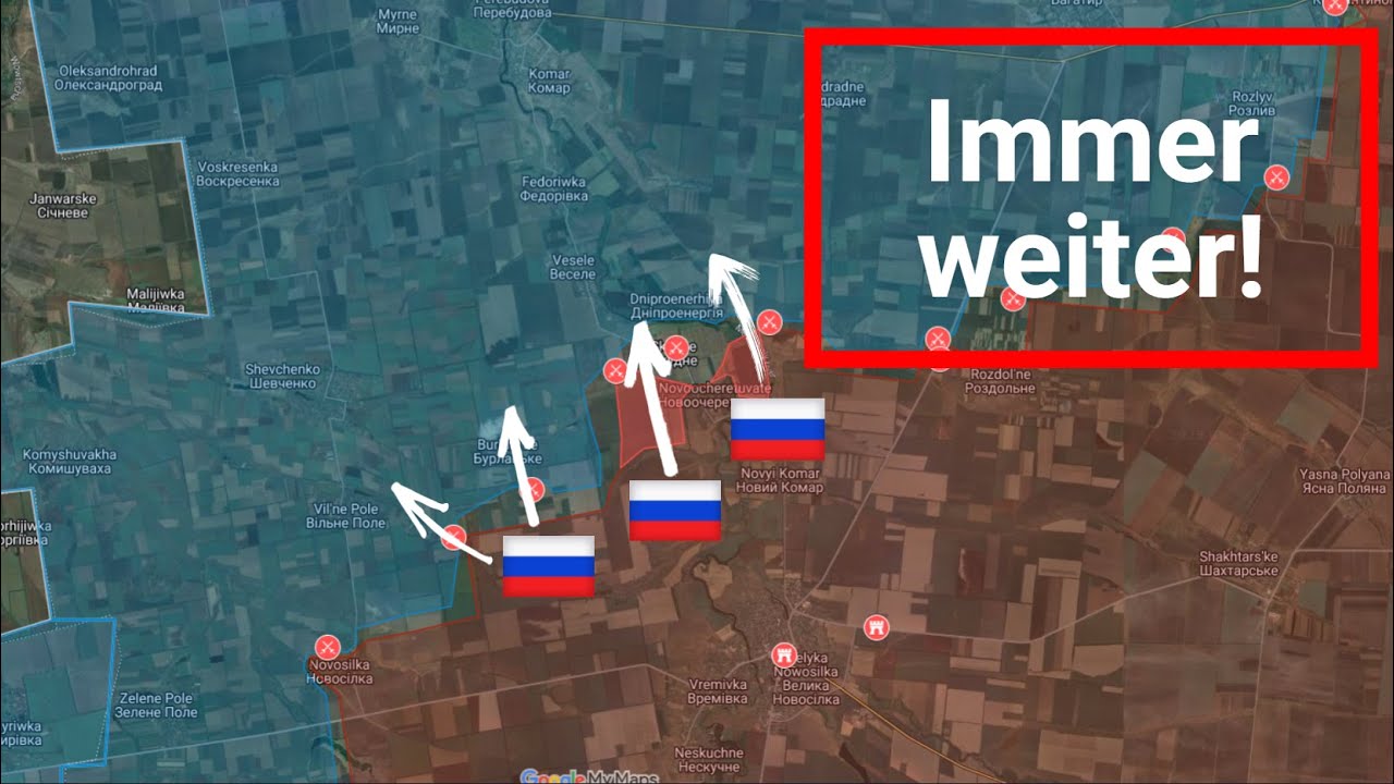 Velyka Novosilka immer kritischer! | Ukraine-Krieg Update | War-News ...