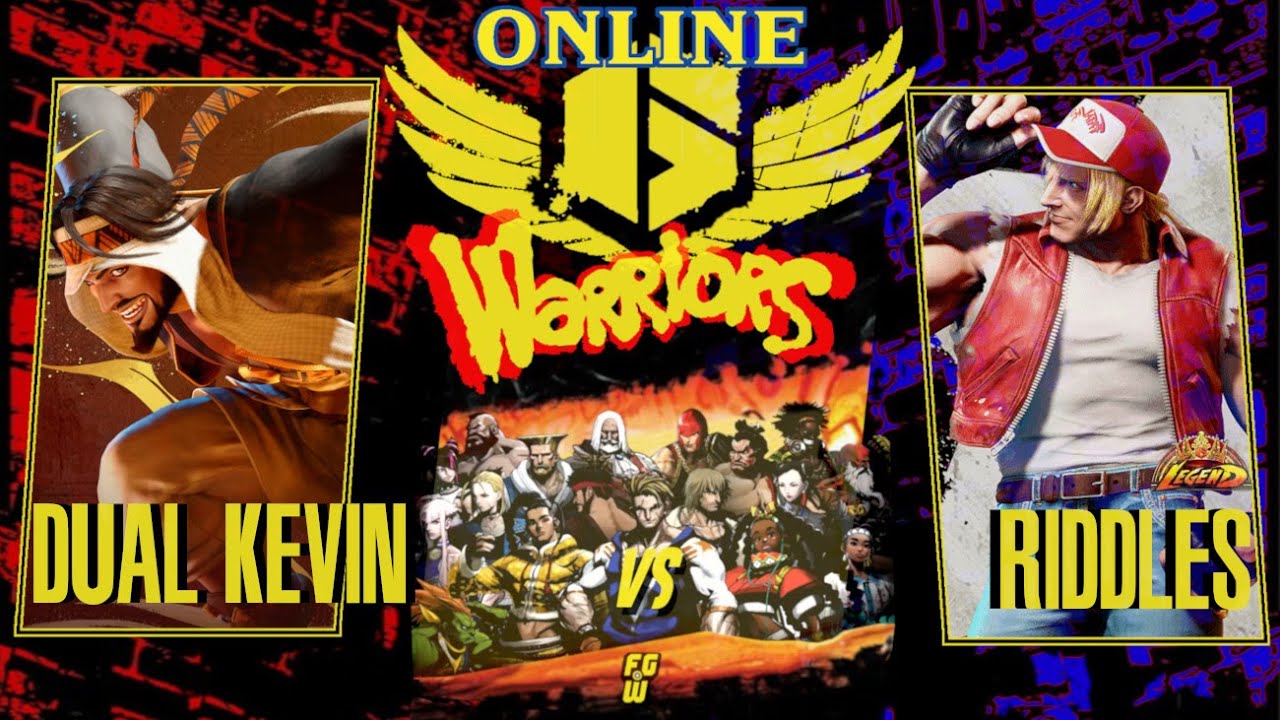 SF6 × Dual Kevin «Rashid» vs Riddles «Terry» | High Level Street ...