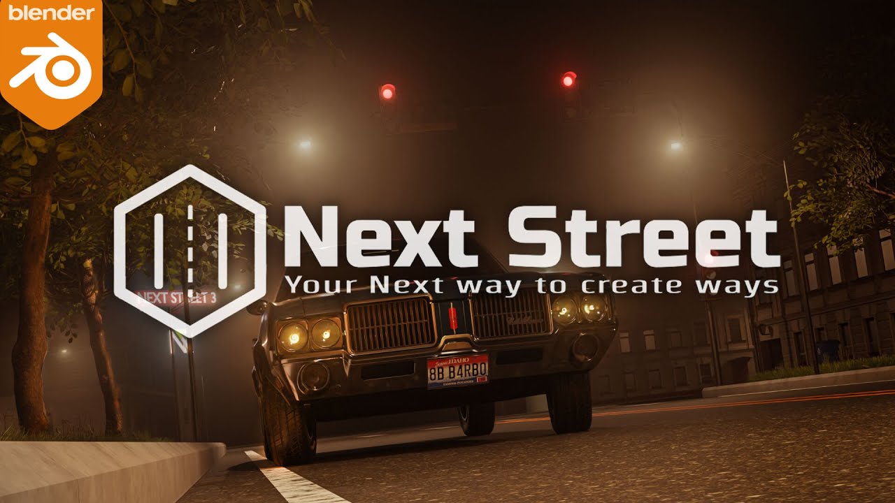 Next Street V3 - Road generator Trailer - YouTube