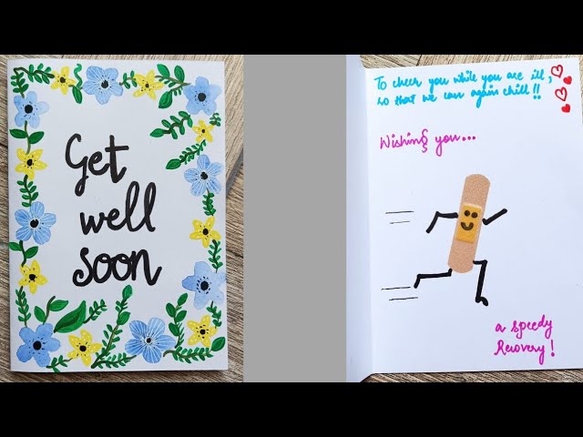 Get Well Soon Card Messages For Kids