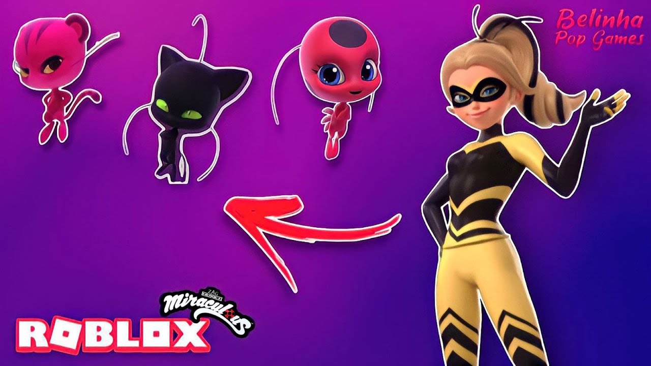 MIRACULOUS RP🐞: QUEEN BEE USANDO OUTROS MIRACULOUS!!! (ROBLOX) - YouTube