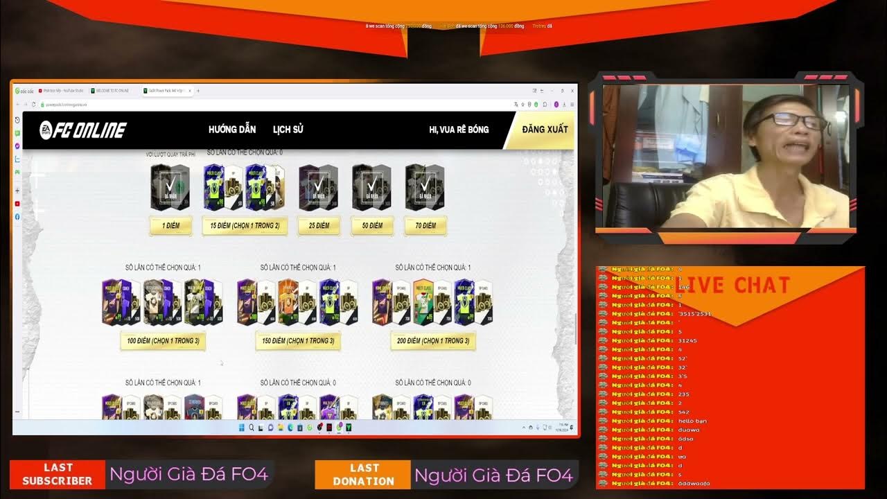 [Live] Người Già Đá FO4 _ Giao Lưu Đá vui nha Ae - YouTube