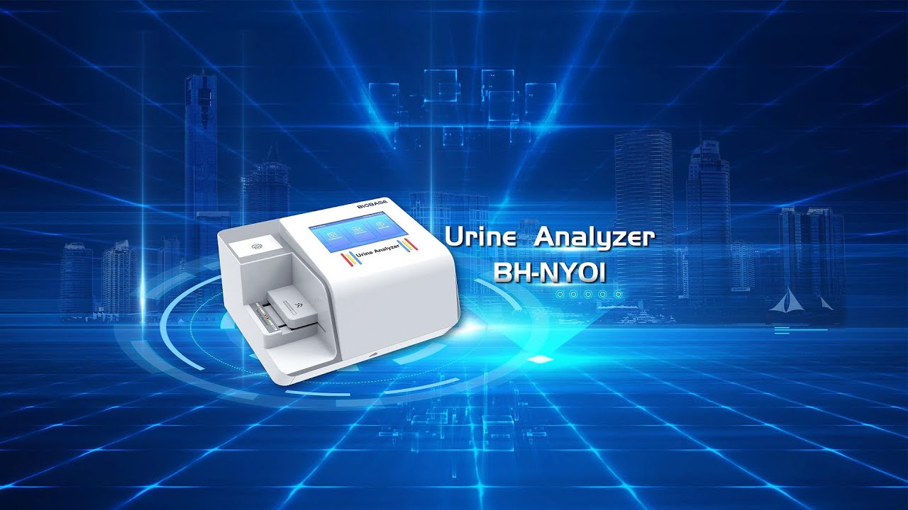 BIOBASE Urine Analyzer BH-NY01 - YouTube