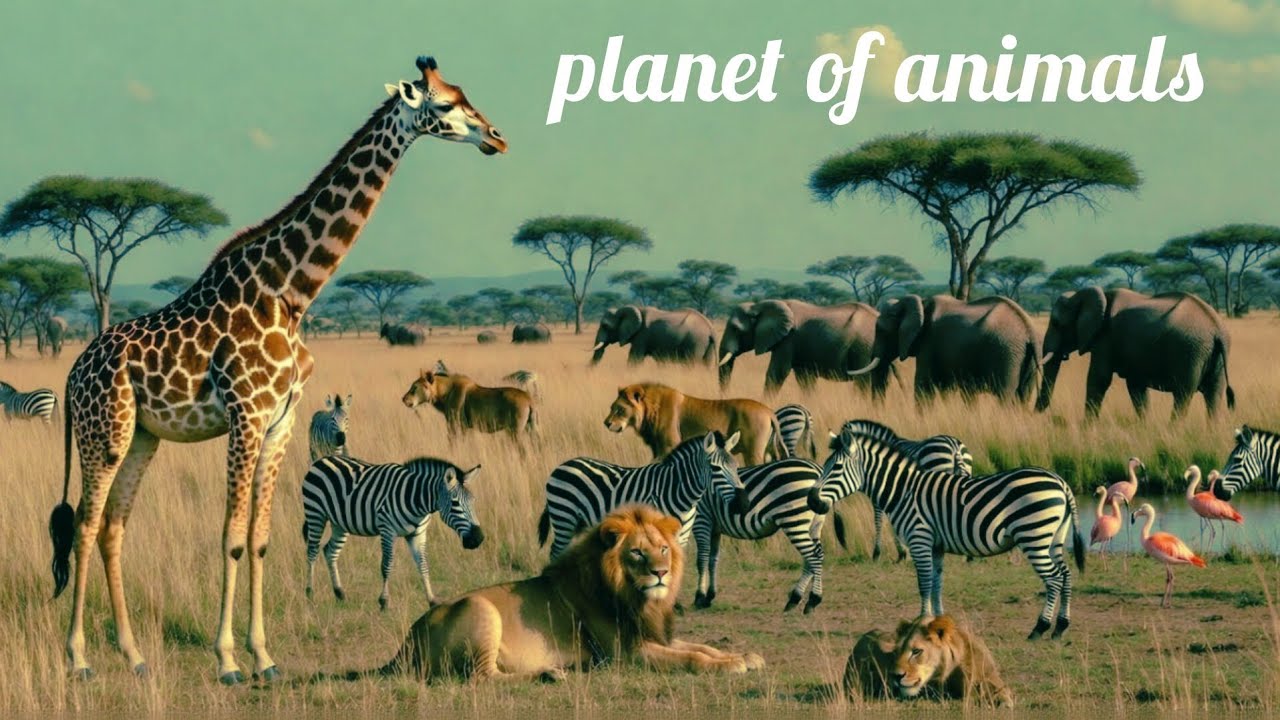 Planet of Animals • Beautiful Wildlife & Nature Documentary - YouTube