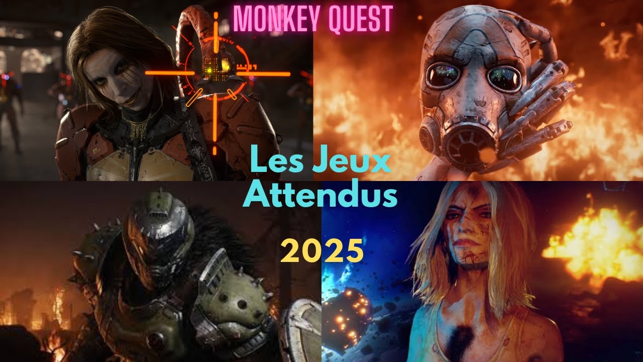 Top 20 des sortie les plus attenus pour 2025 - YouTube