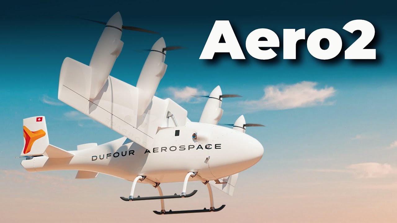 Dufour Releases Final Design for Aero2 Drone - YouTube