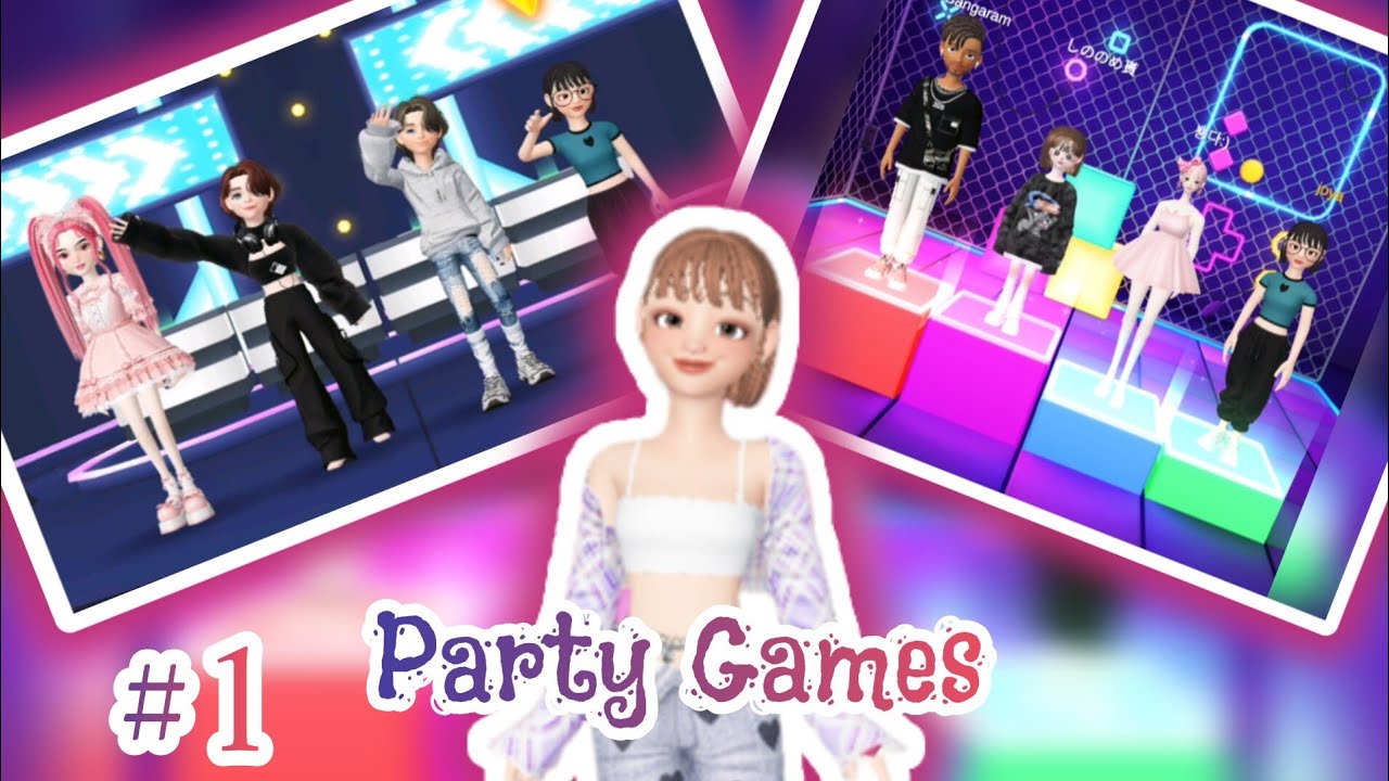 #1 Party Games|| Games zepeto ||play with friends #zepeto #cartoon # ...