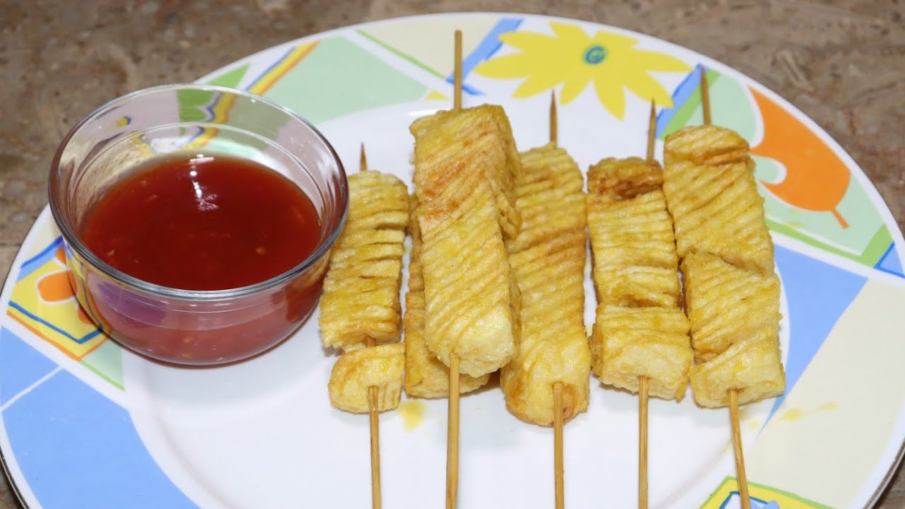 Crispy potato Springs \ potato Snacks \Tea time Snacks Recipe by (Api ...