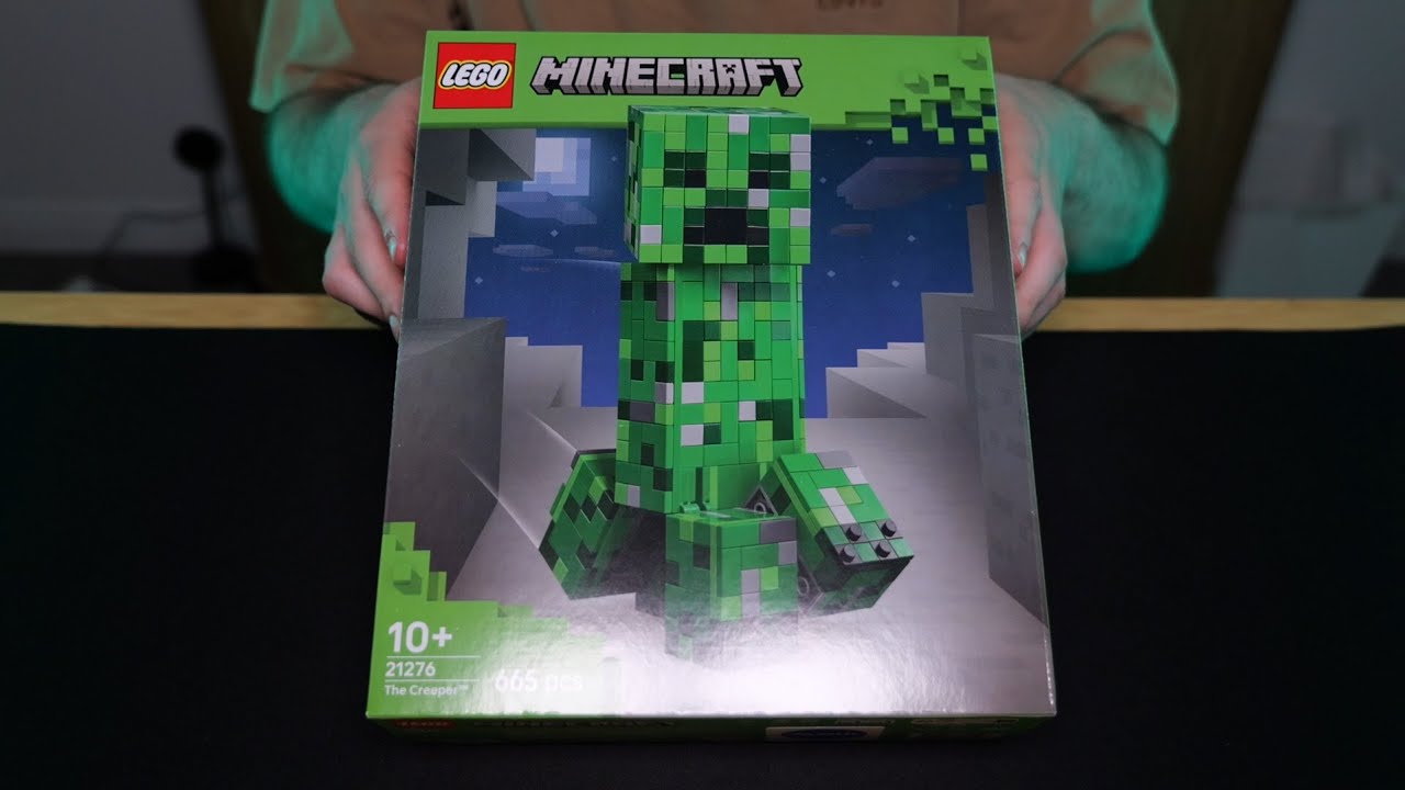 [ASMR] Building a LEGO Creeper! - YouTube