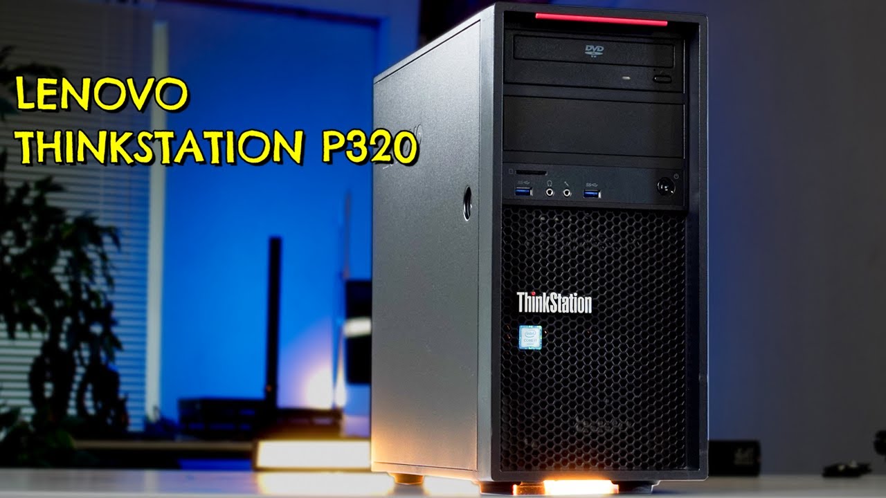 SSD Hard Drive & RAM UPGRADE on a Lenovo ThinkStation P320 - YouTube