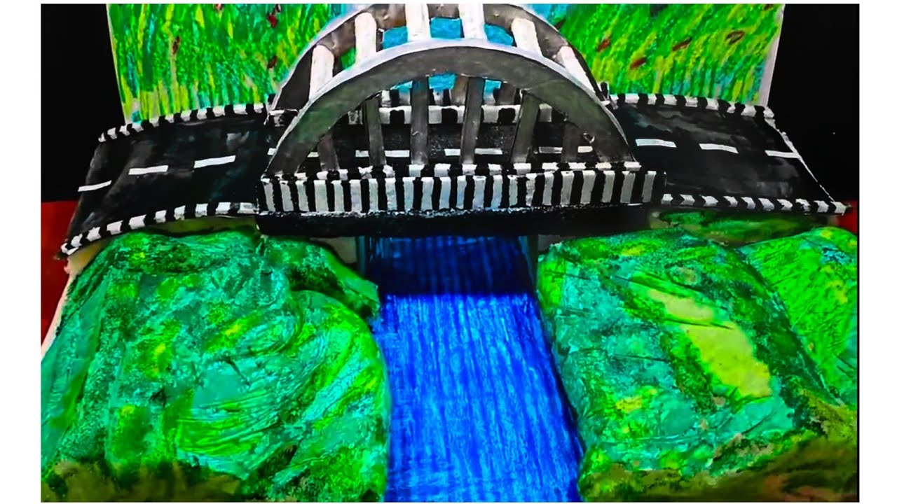 How to Make Bridge | paper bridge | School Project - YouTube