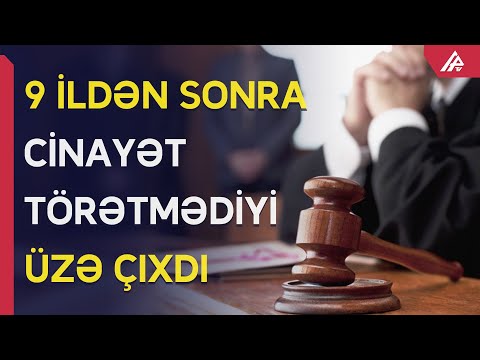 Ömürlük həbs olundu, 9 il sonra GÜNAHSIZ OLDUĞU ÜZƏ ÇIXDI - APA TV
