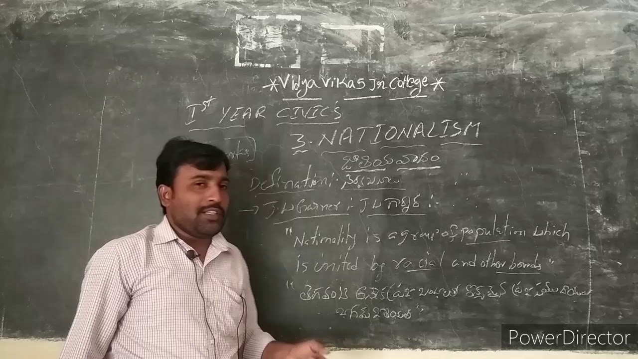 I C.E.C E.M&T.M CIVICS NATIONALISM -THE ESSENTIAL ELEMENTS OF ...