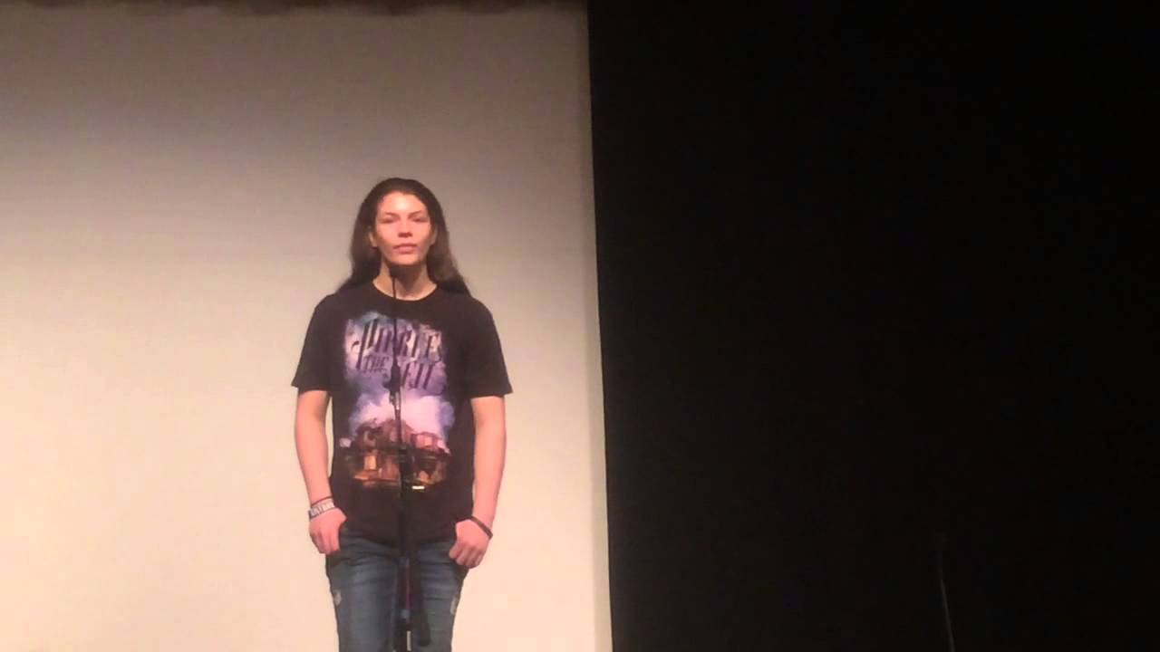 Olivia Benjamin sings Young Volcanoes - YouTube