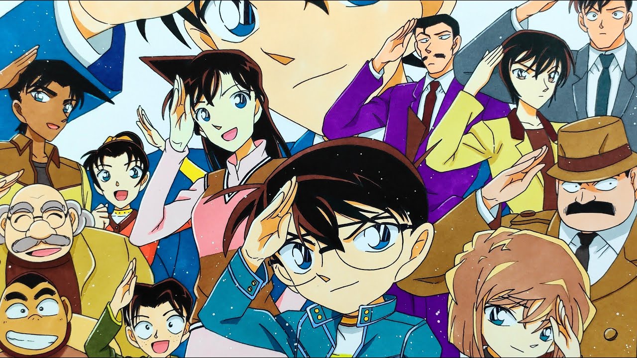 How To Draw Conan - YouTube