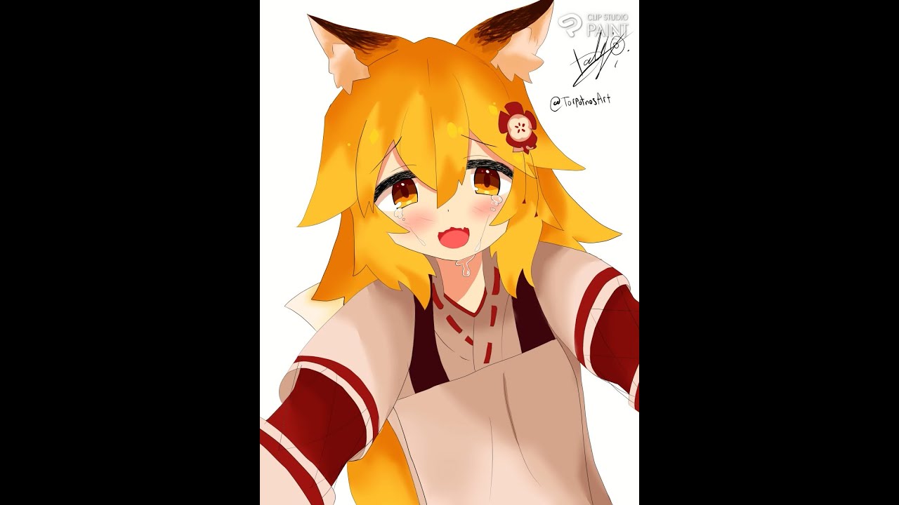 Speed Paint Senko sad :( #speedpaint - YouTube