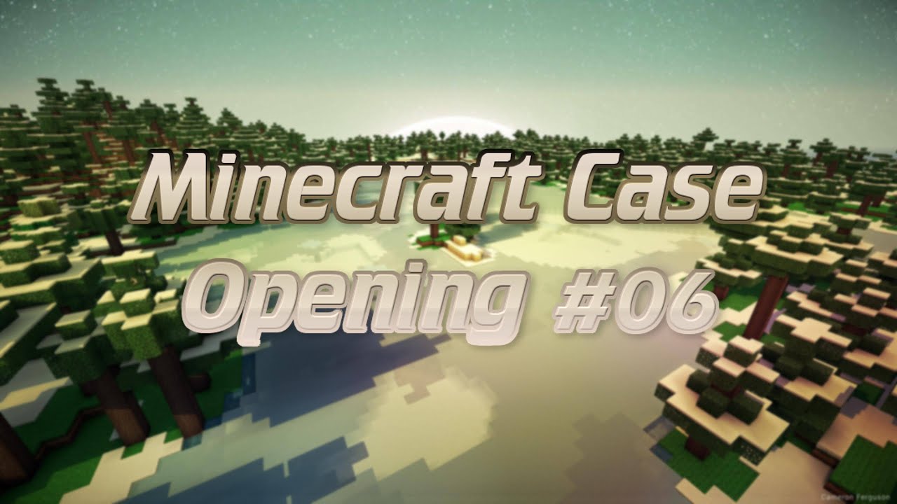 Minecraft Case Opening #06: W końcu jakiś lepszy drop? - YouTube