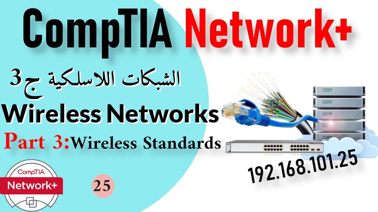 25-CompTIA Network+ | Wireless Networking Part3_Wireless Standards ...