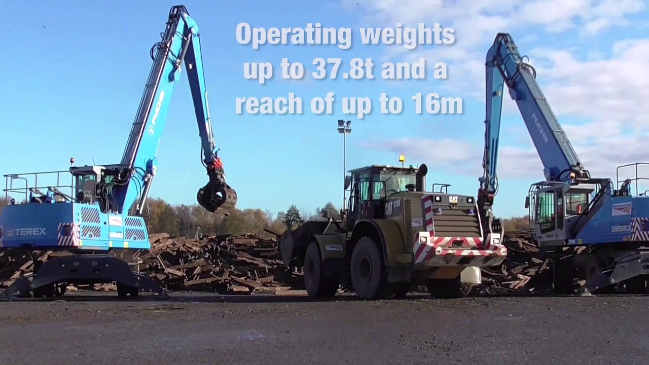 Terex Fuchs MHL350 - YouTube