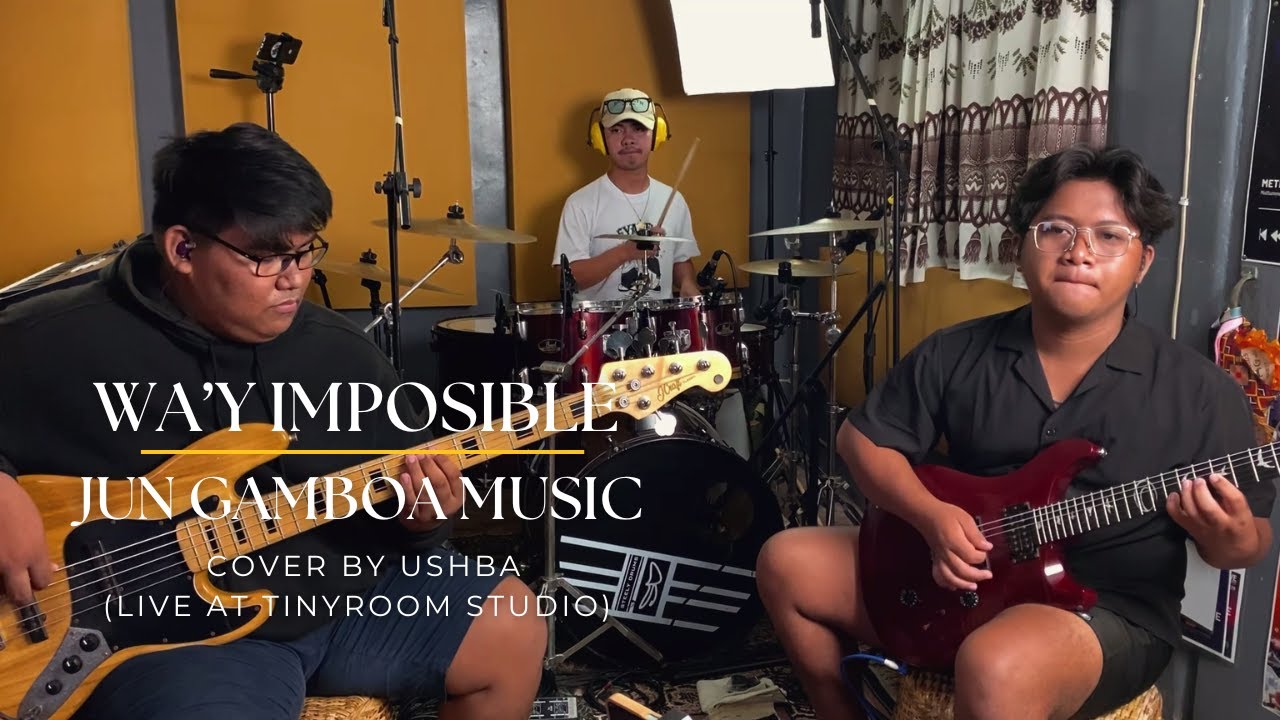 Wa'y Imposible - Jun Gamboa Music (Cover by USHBA) Live at TinyRoom Studio - YouTube