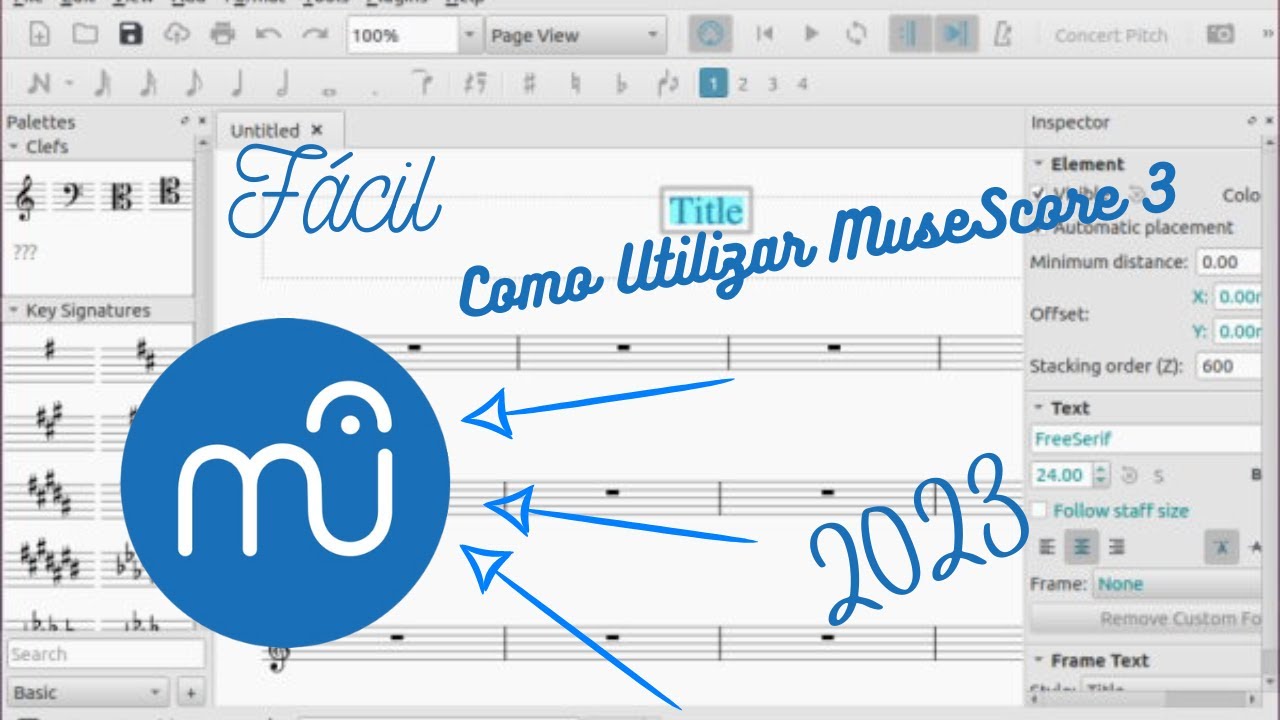 Como Utilizar MuseScore 3 Fácil (2023) - YouTube