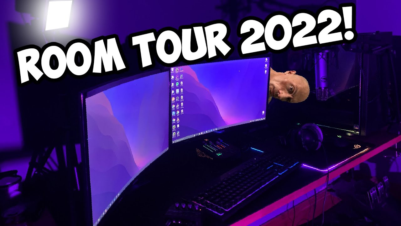 Small Streamer's Setup and Room Tour! - YouTube