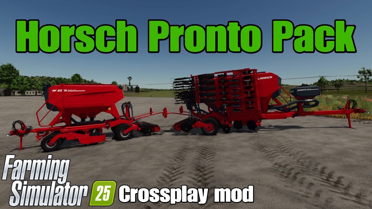 Horsch Pronto Pack / FS25 Crossplay mod - YouTube