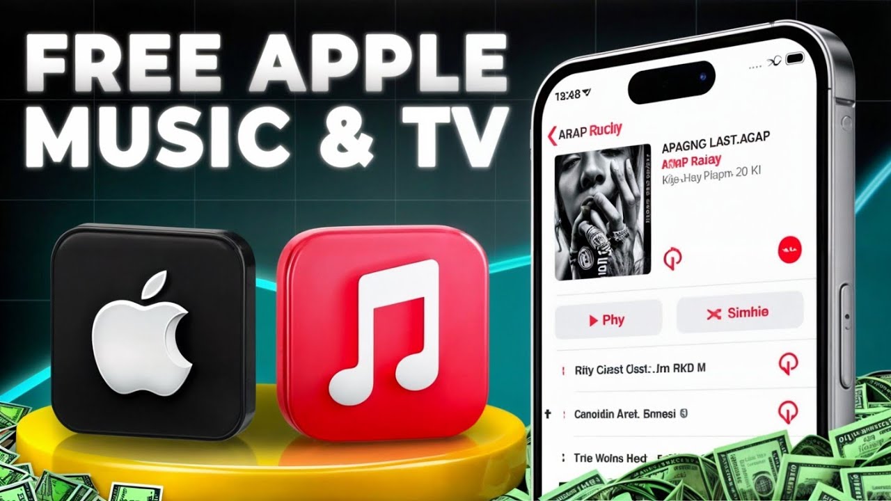 How To Get FREE Apple Music & Apple TV - YouTube