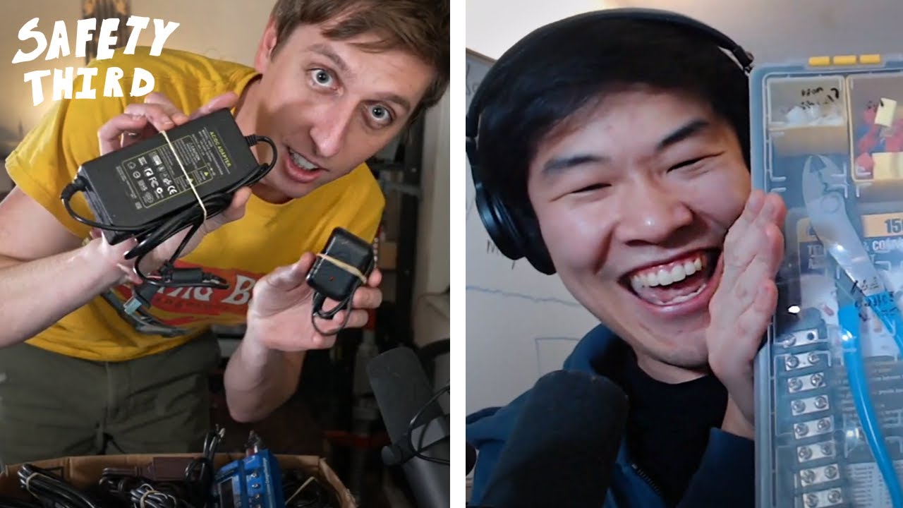 Allen Pan vs The Backyard Scientist Organization Skills - YouTube