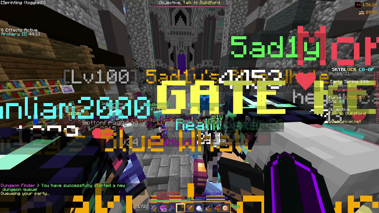 Juju Shortbow Showcase (Hypixel Skyblock) - YouTube