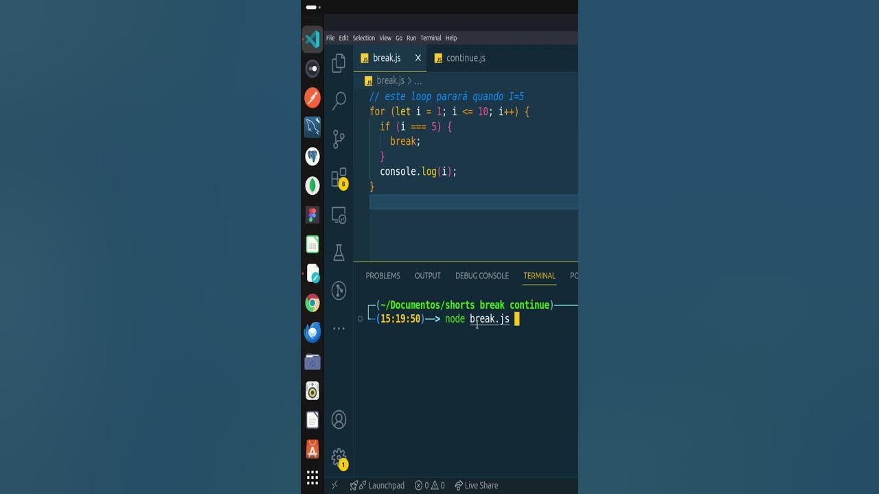 VOCÊ SABE PARA QUE SERVEM AS INSTRUÇÕES "BREAK" E "CONTINUE" EM LOOPS ...