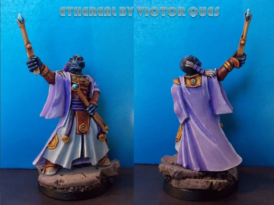 Painting Tutorial: Tau Ethereal part 2 - YouTube