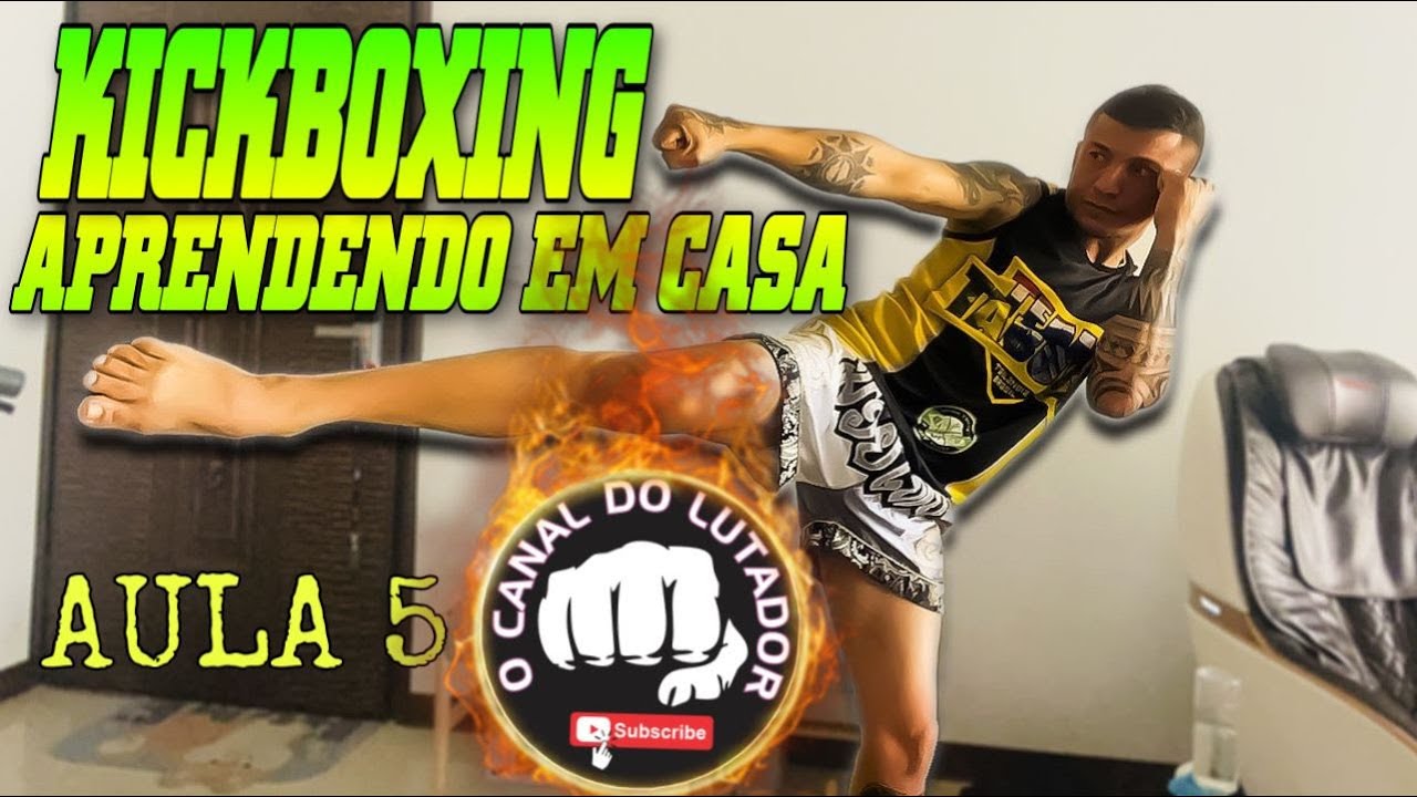 MUITO FÁCIL ESSA AULA-5 de kickboxing em casa PARA INICIANTES DE KICK ...
