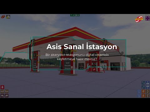 Asis Otomasyon 3D Sanal İstasyon | Akaryakıt İstasyonu Teknolojilerini Dijital Ortamda Keşfedin.