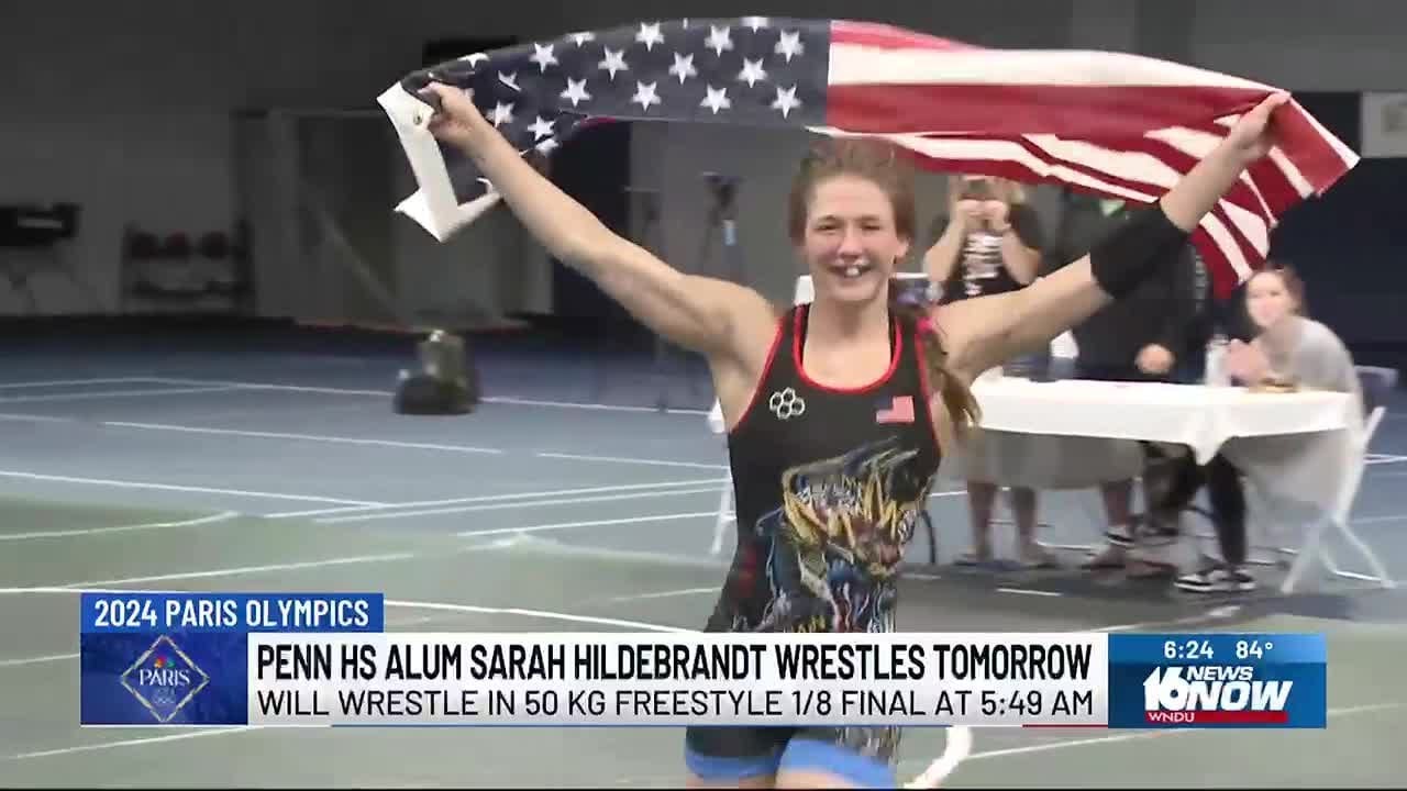 Penn HS grad Sarah Hildebrandt to wrestle in Olympics on Tuesday - YouTube