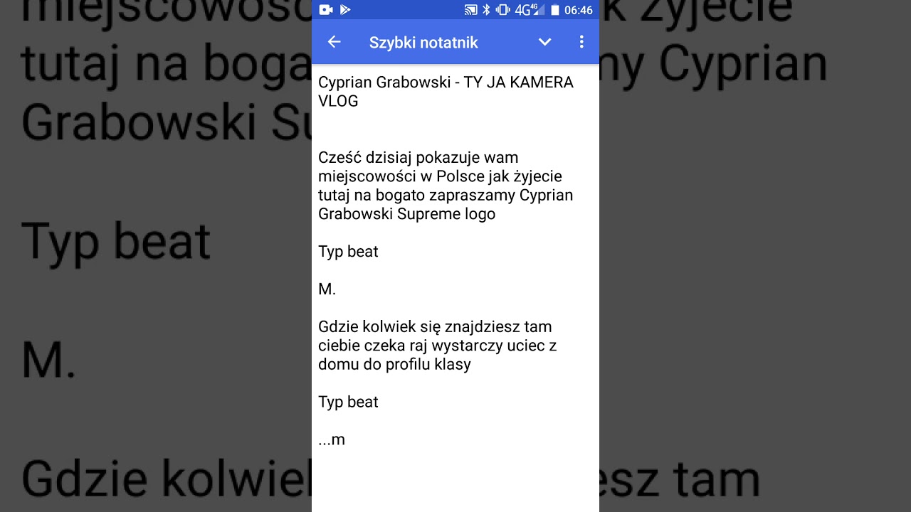 Cyprian Grabowski - ja kamera i ja - YouTube