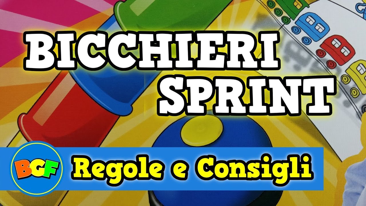 BICCHIERI SPRINT | Gioco di Destrezza con Bicchierini Colorati ...
