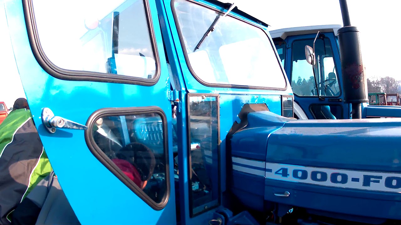 1968-1975 Ford County 4000 Four 3.3 Litre 3-Cyl Diesel Tractor (62HP ...