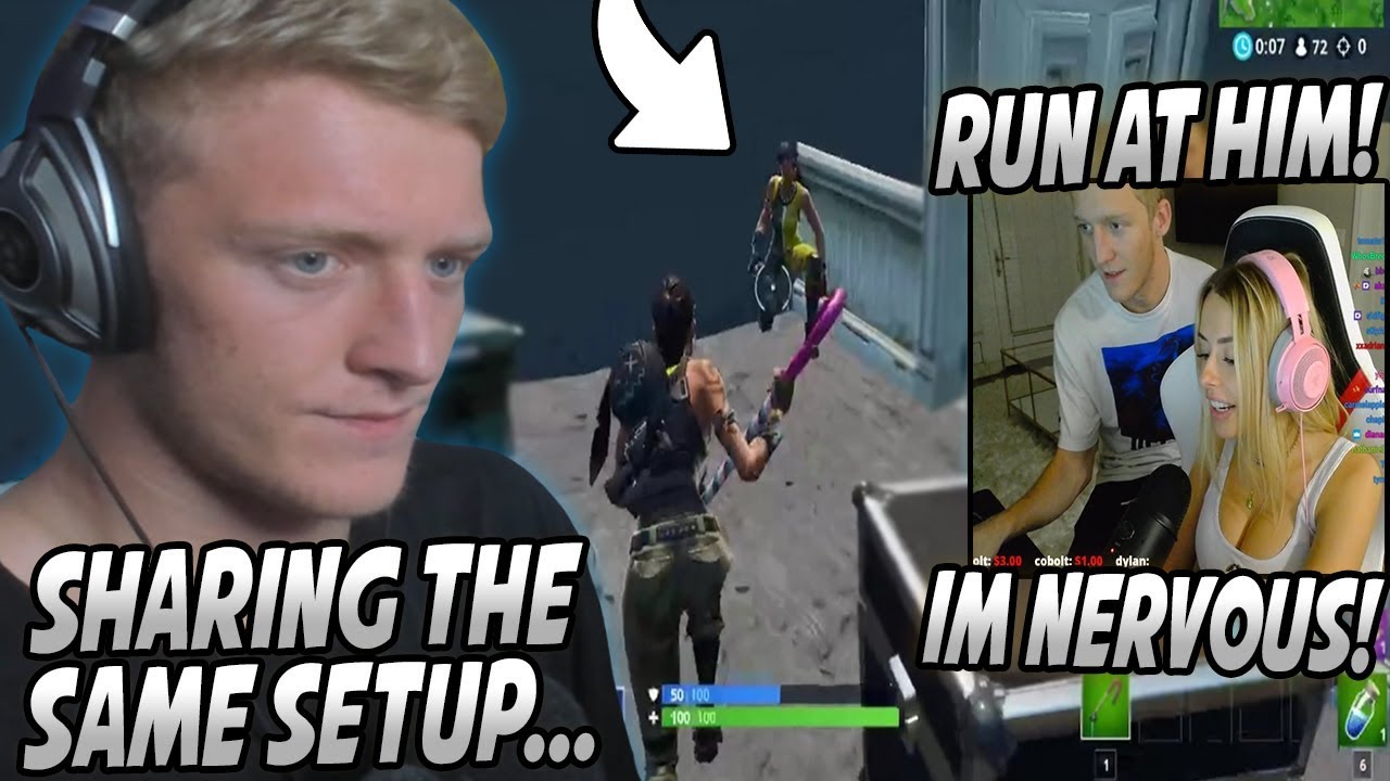 Tfue SURPRISES Corinna Kopf At Her HOUSE & They Try To WIN On Fortnite ...