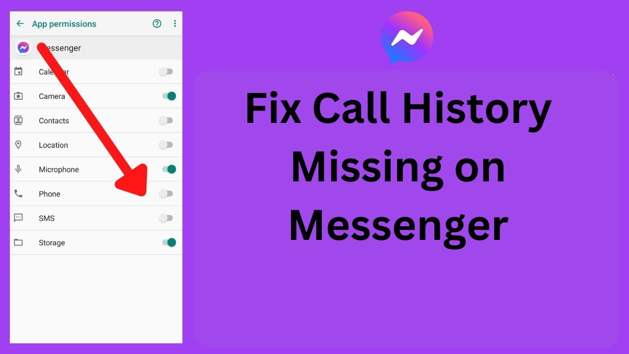 How to Fix Call History Missing on Messenger [Fixed] - YouTube