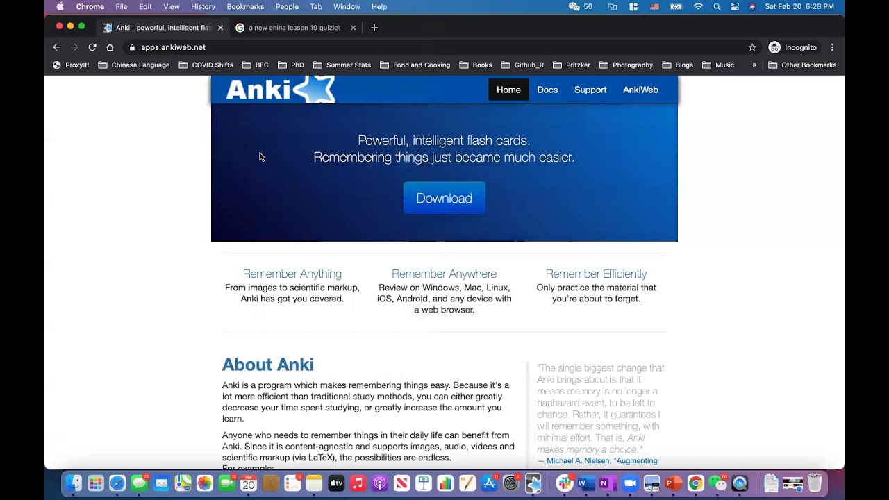 Anki for Chinese Vocabulary - Tutorial - YouTube