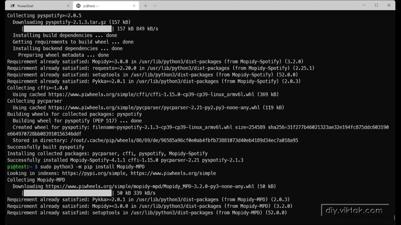 How to install Mopidy on a Raspberry Pi (Walkthrough) - YouTube