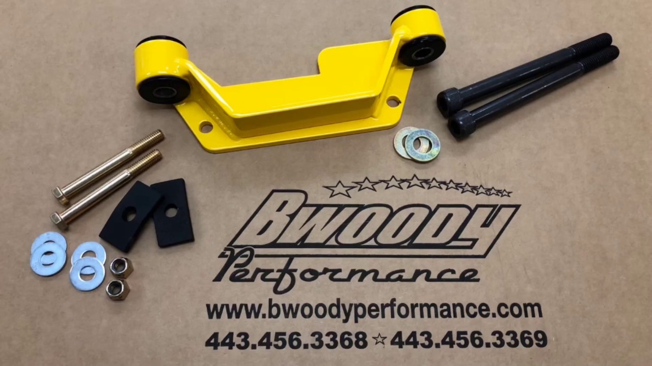 BWoody Performance - Trackhawk Rear Differential Brace Installation - YouTube
