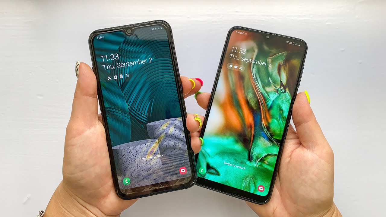 Samsung Galaxy A01 & Samsung Galaxy A10 incoming calls - YouTube